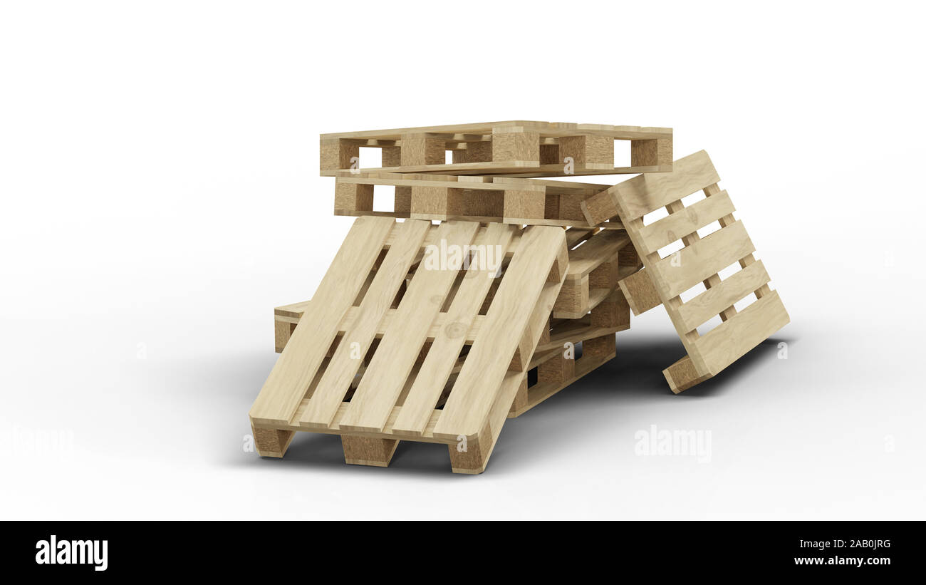 Europe pallet Cut Out Stock Images & Pictures - Alamy