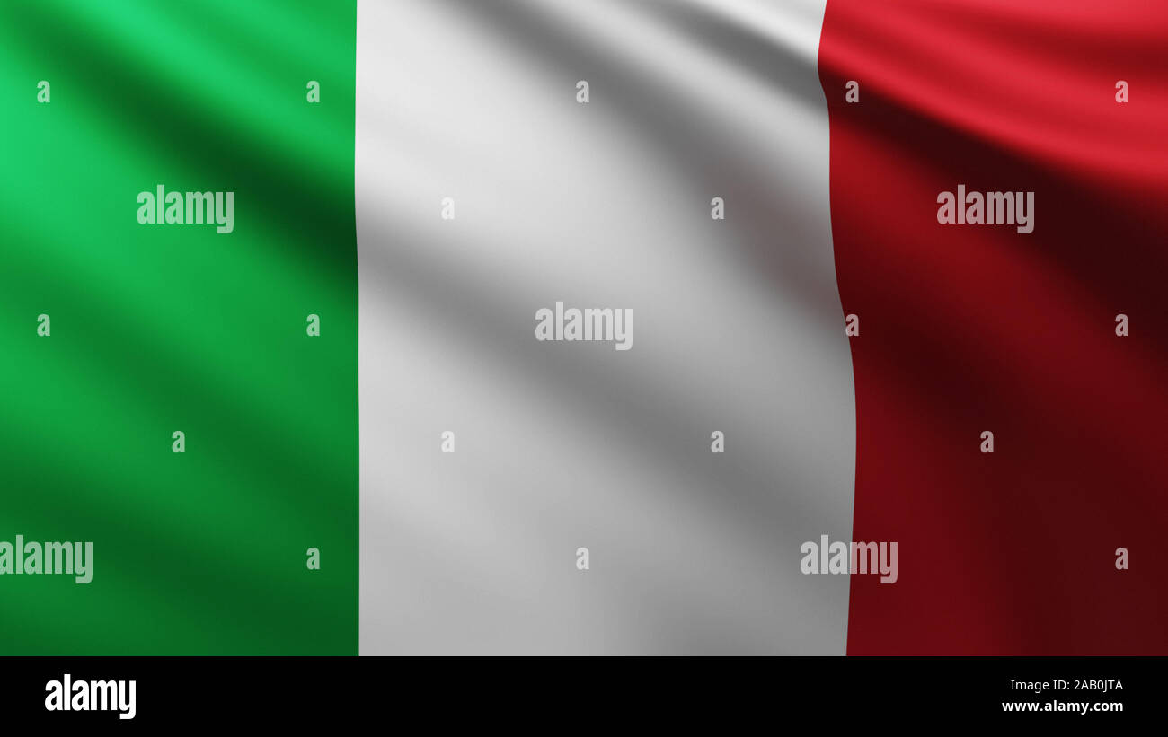 Crumpled fabric flag of italy hi-res stock photography and images - Alamy