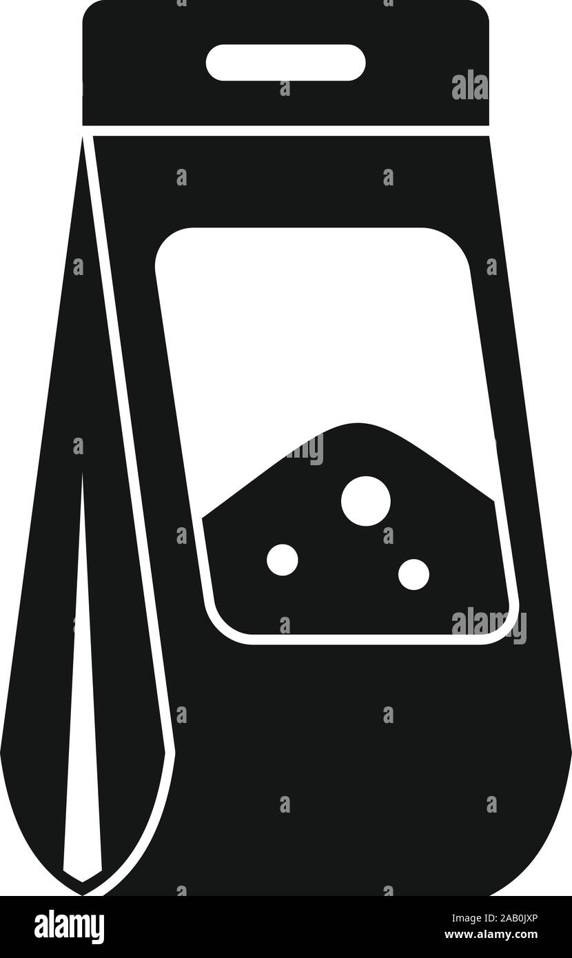 Soil package icon. Simple illustration of soil package vector icon for ...