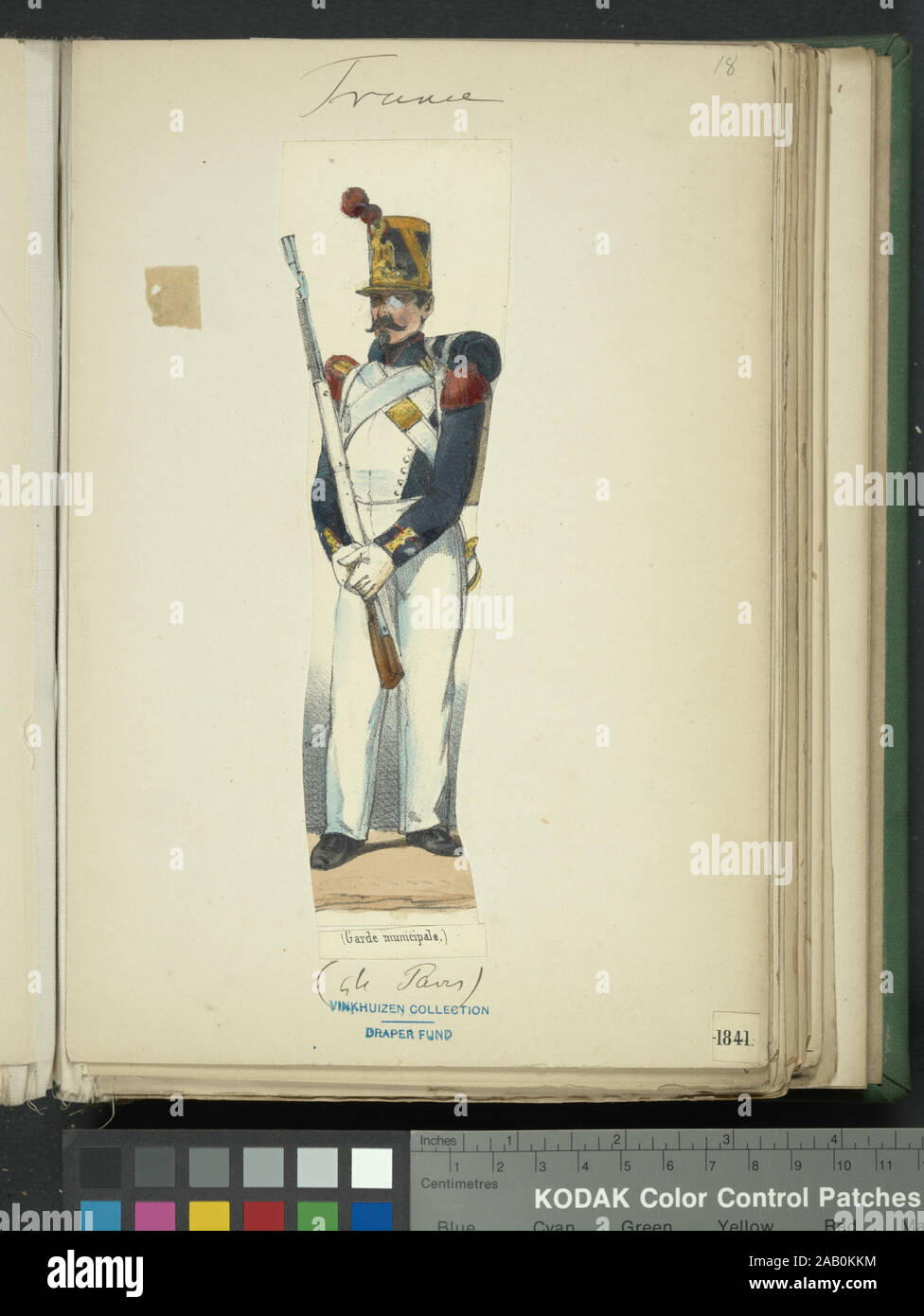 Soldier of France 1841-1842 Stock Photo - Alamy