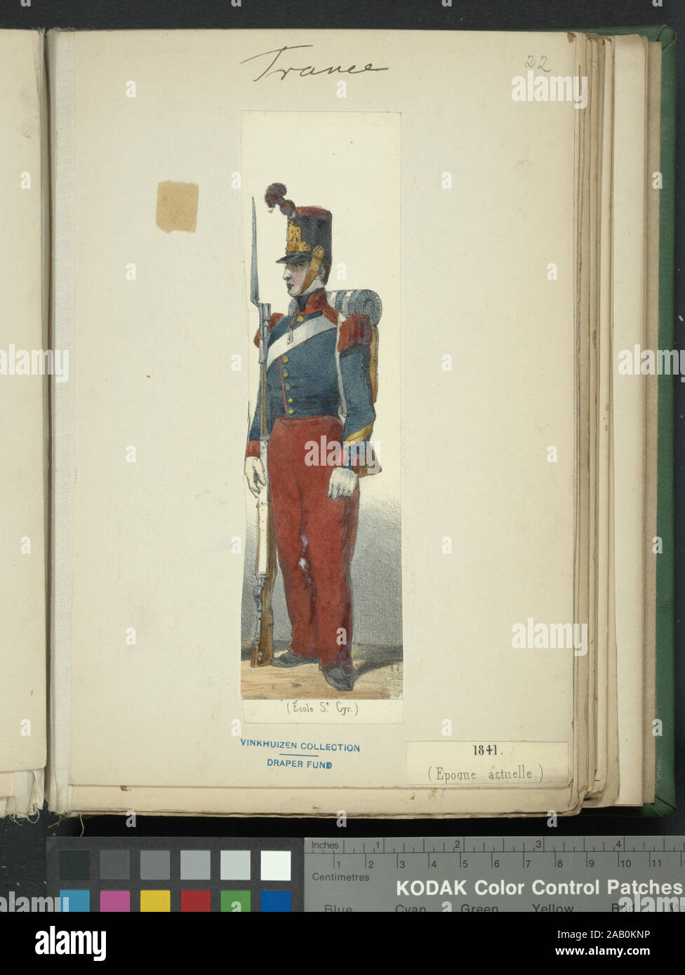 Soldier of France 1841-1842 Stock Photo - Alamy