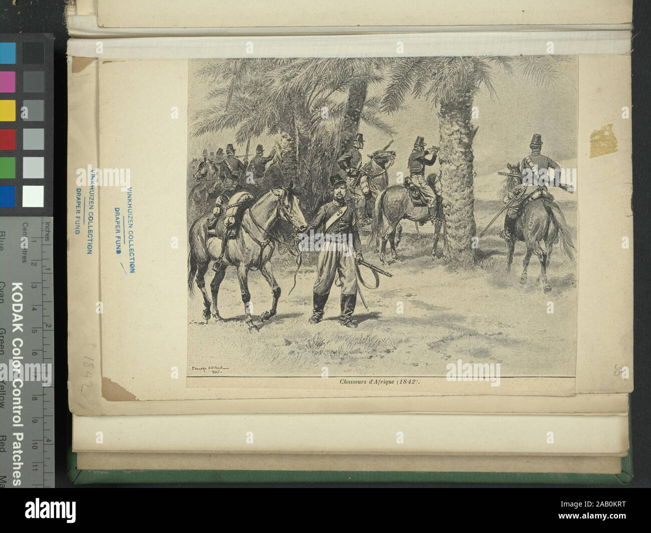 Soldier of France 1841-1842 Stock Photo - Alamy