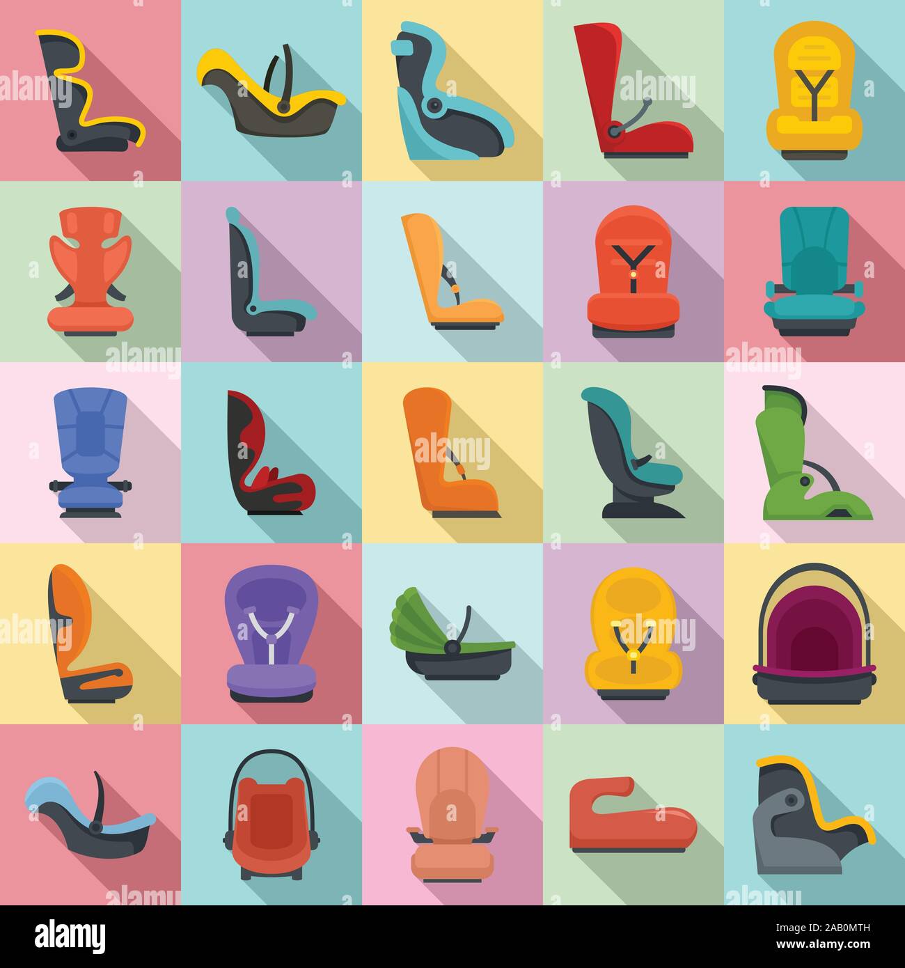 High back booster seat hi-res stock photography and images - Alamy