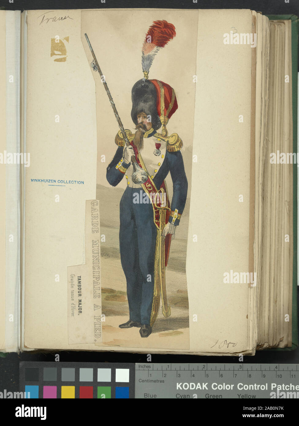 Soldier of France 1850 Stock Photo - Alamy