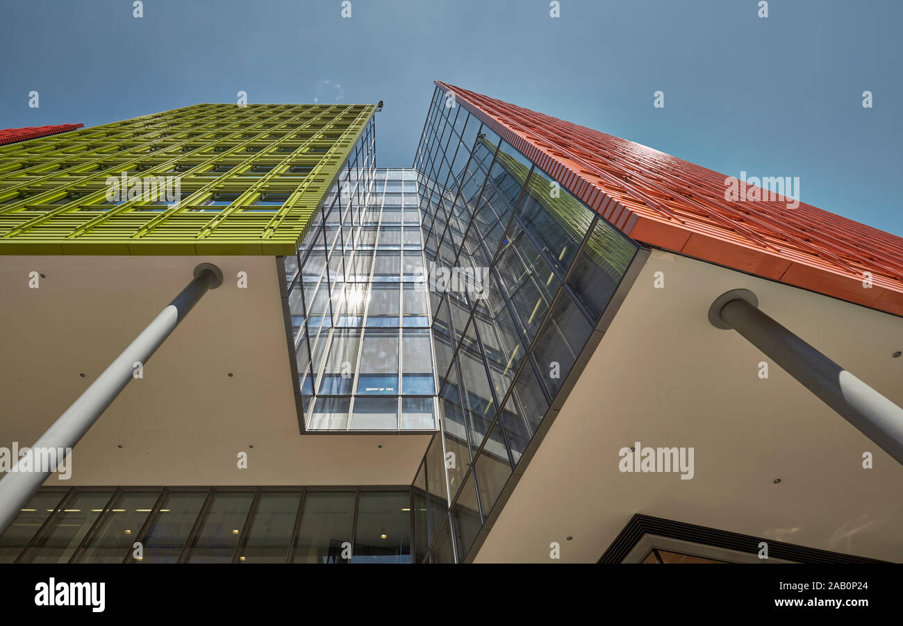 Central Saint Giles office complex designed by Renzo Piano Stock Photo ...