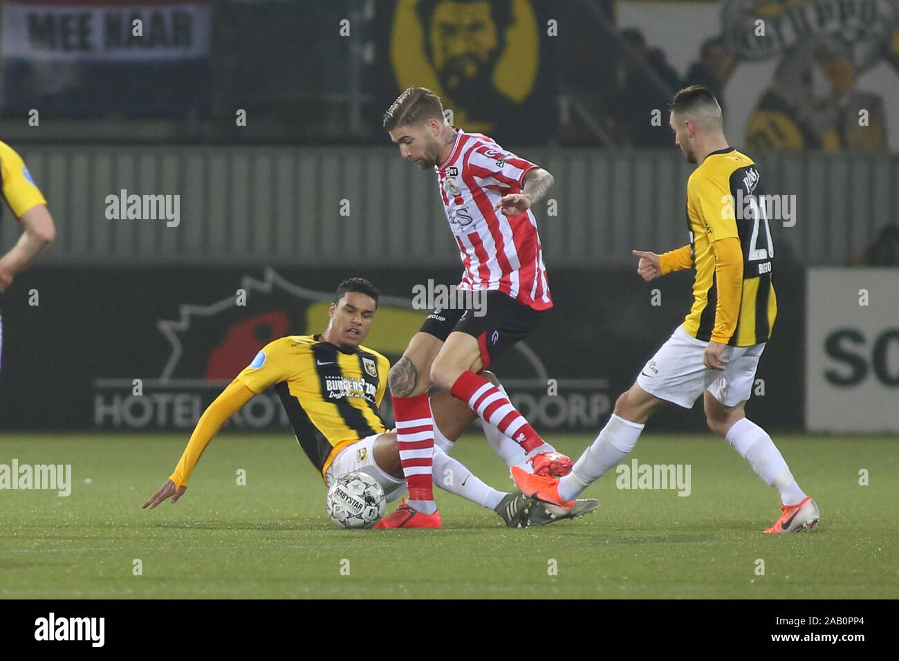 November 24, 2019: ROTTERDAM, NETHERLANDS - NOVEMBER 23, 2019: Lars ...