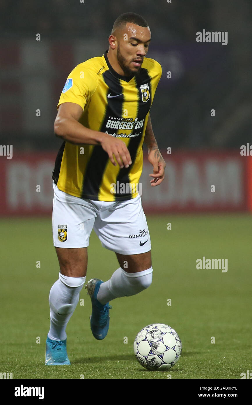 November 24, 2019: ROTTERDAM, NETHERLANDS - NOVEMBER 23, 2019: Jay-Roy ...