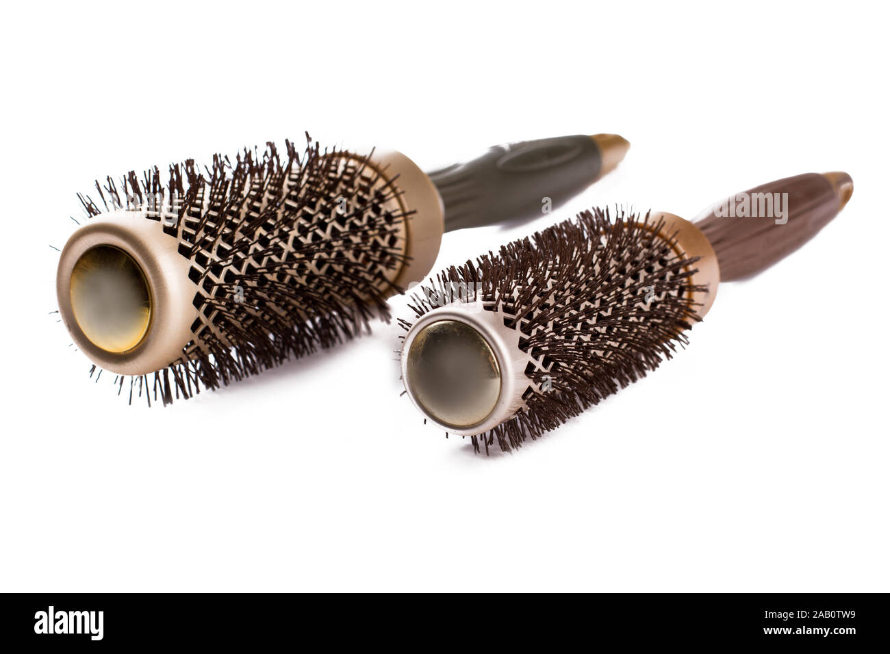 Round hairbrush hi-res stock photography and images - Alamy