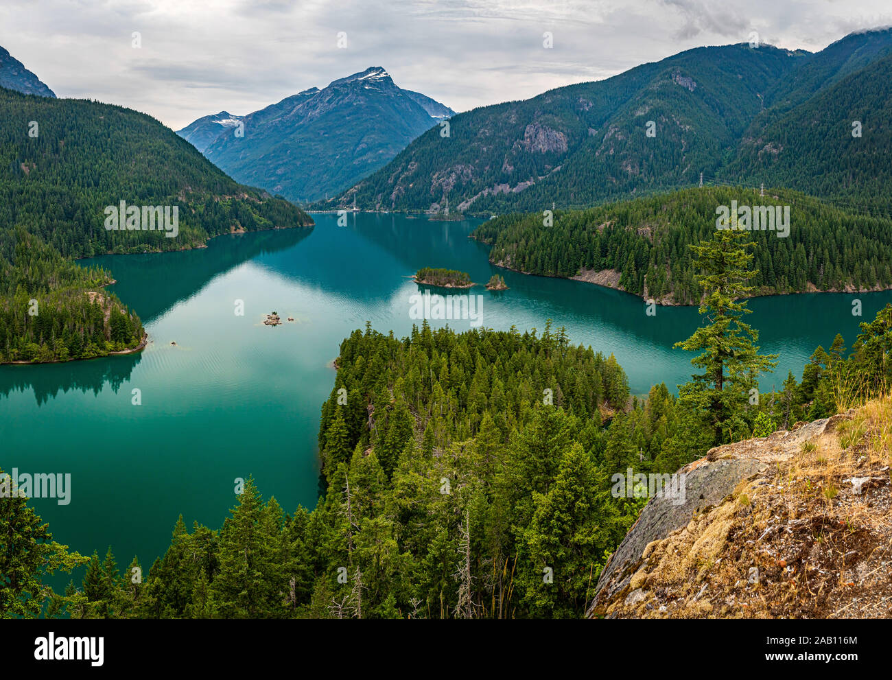 North Cascades National Park is a remote, rugged wilderness in the North Cascades mountain range ...