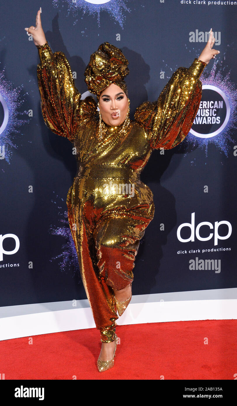 Los Angeles, United States. 24th Nov, 2019. YouTuber Patrick Starrr ...