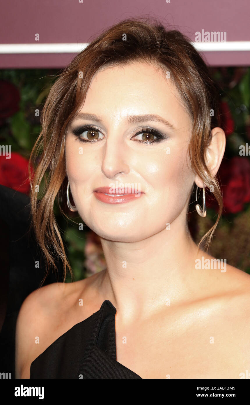 Laura Carmichael, Evening Standard Theatre Awards, London Coliseum ...