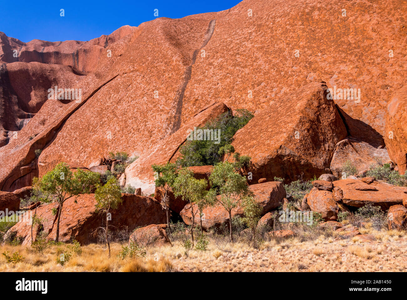 Uluru, Northern Territory, Australia - 18 Sep 19: The Mala walk goes ...