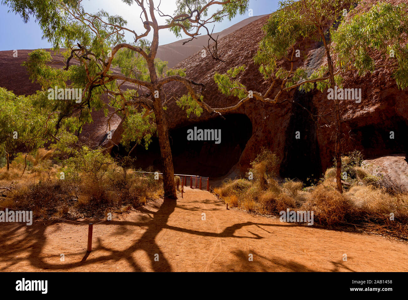 Uluru, Northern Territory, Australia - 18 Sep 19: The Mala walk goes ...