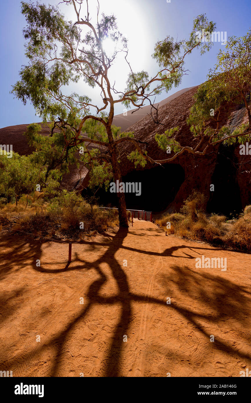 Uluru, Northern Territory, Australia - 18 Sep 19: The Mala walk goes ...