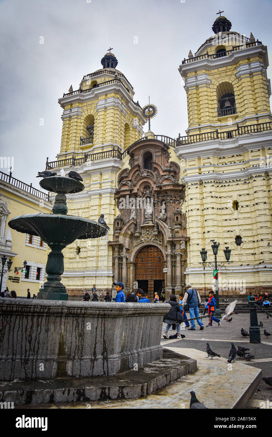 Historical lima peru hi-res stock photography and images - Alamy