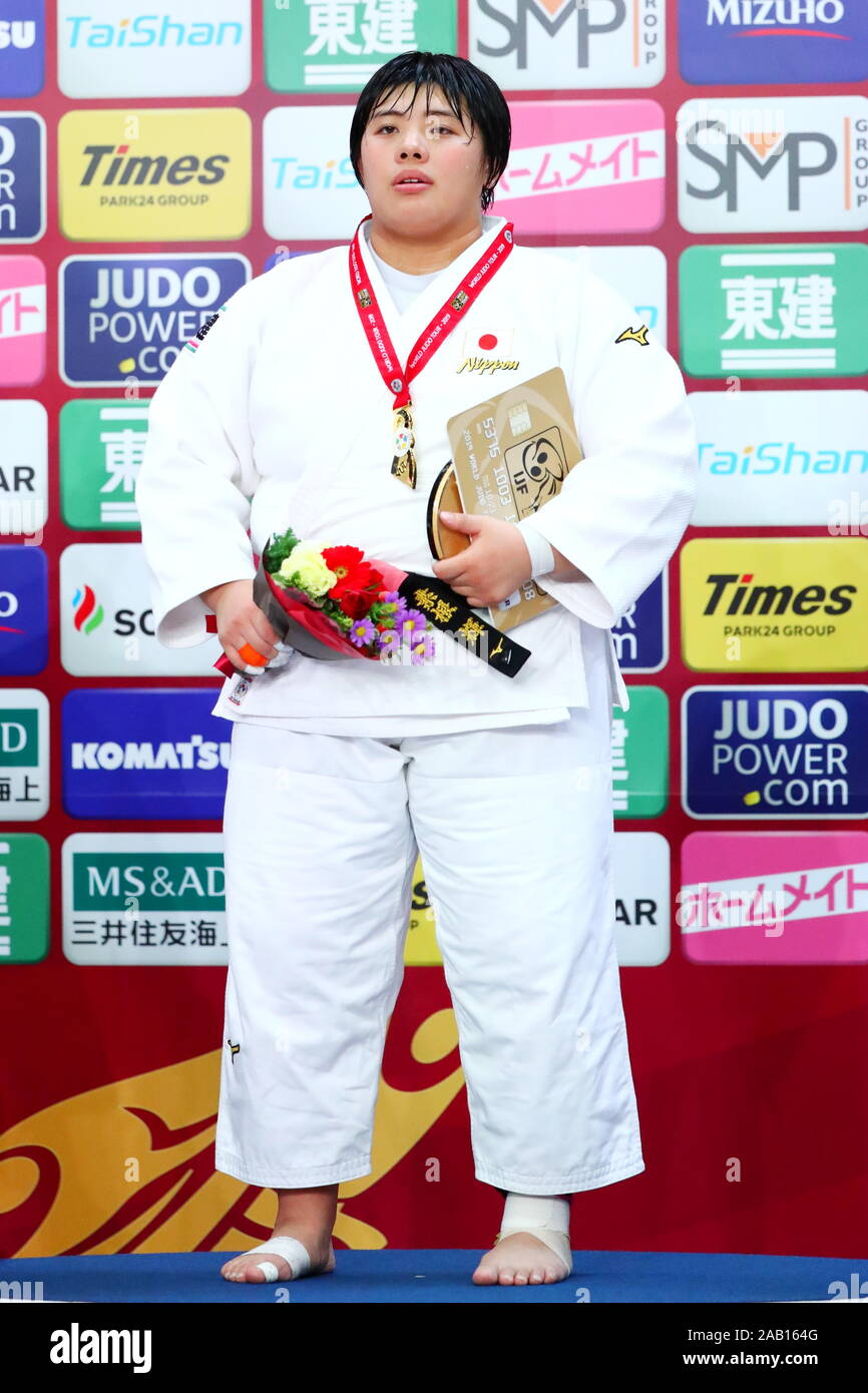 Osaka, Japan. 24th Nov, 2019. Akira Sone (JPN) Judo : IJF Grand Slam ...