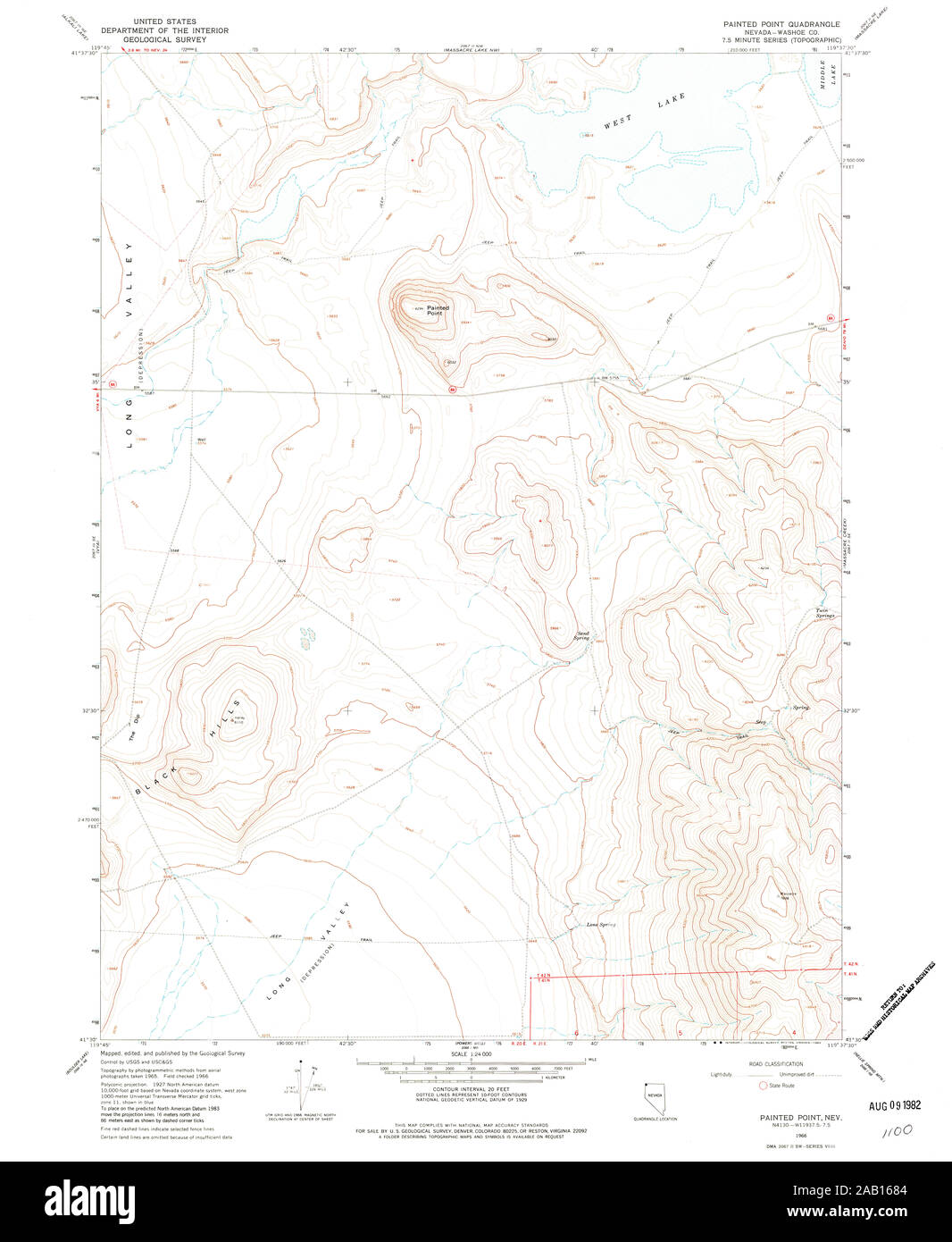 Painted topographical maps hi-res stock photography and images - Alamy