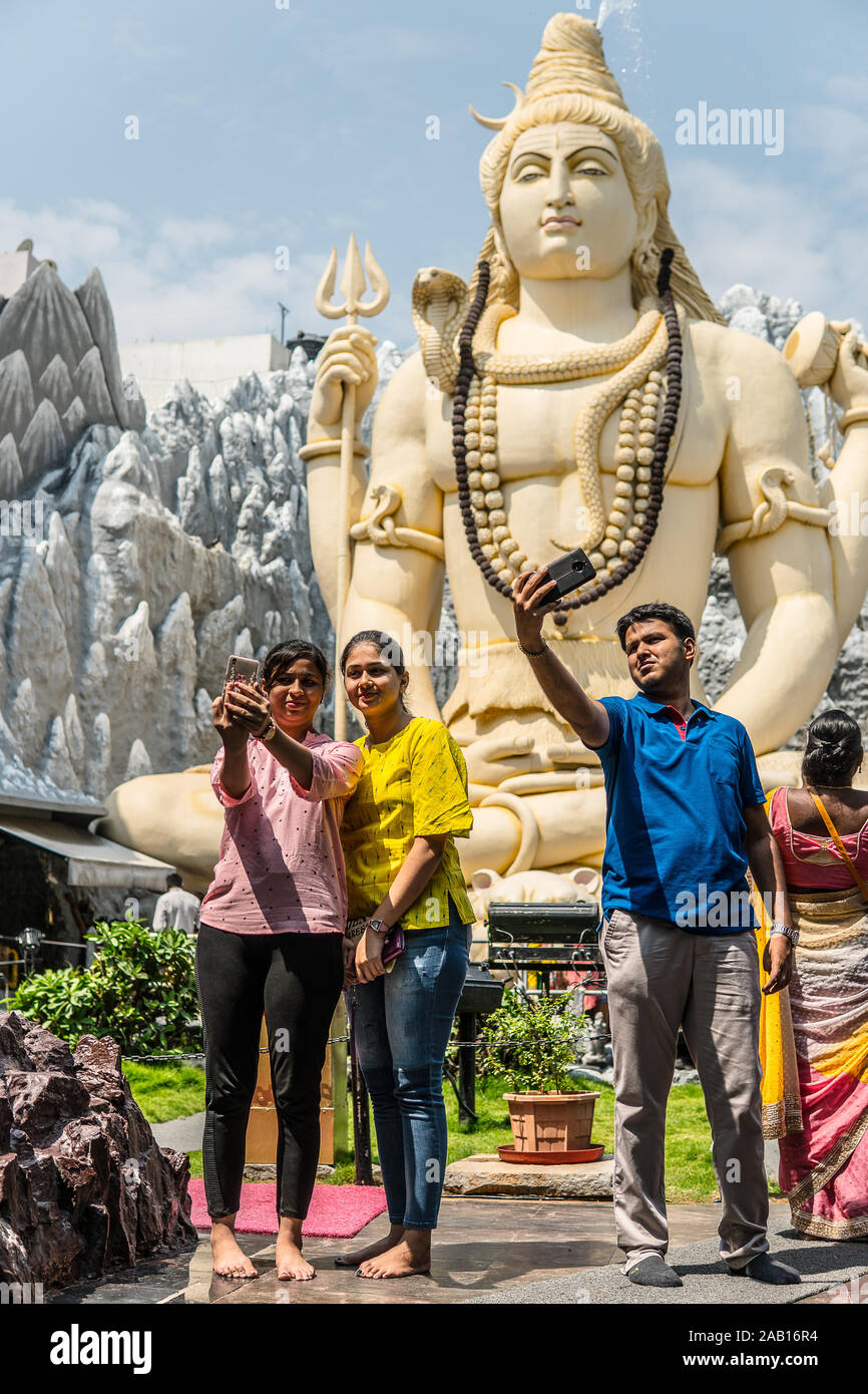 Tourist taking selfie with indian hi-res stock photography and images ...