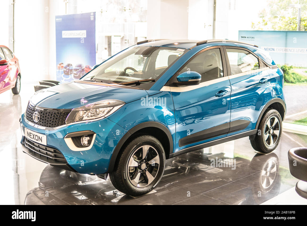 Indian automaker tata motors hi-res stock photography and images - Alamy
