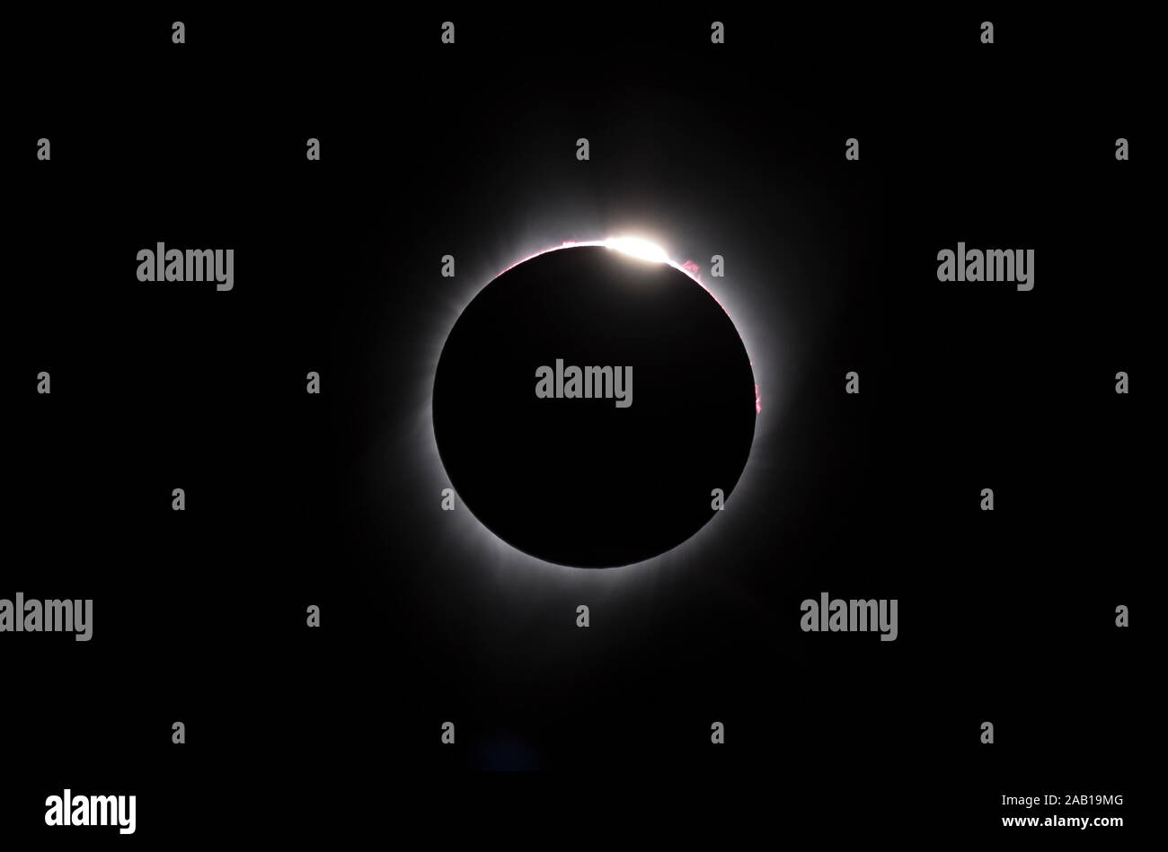 Total solar eclipse Diamond Ring effect Stock Photo - Alamy