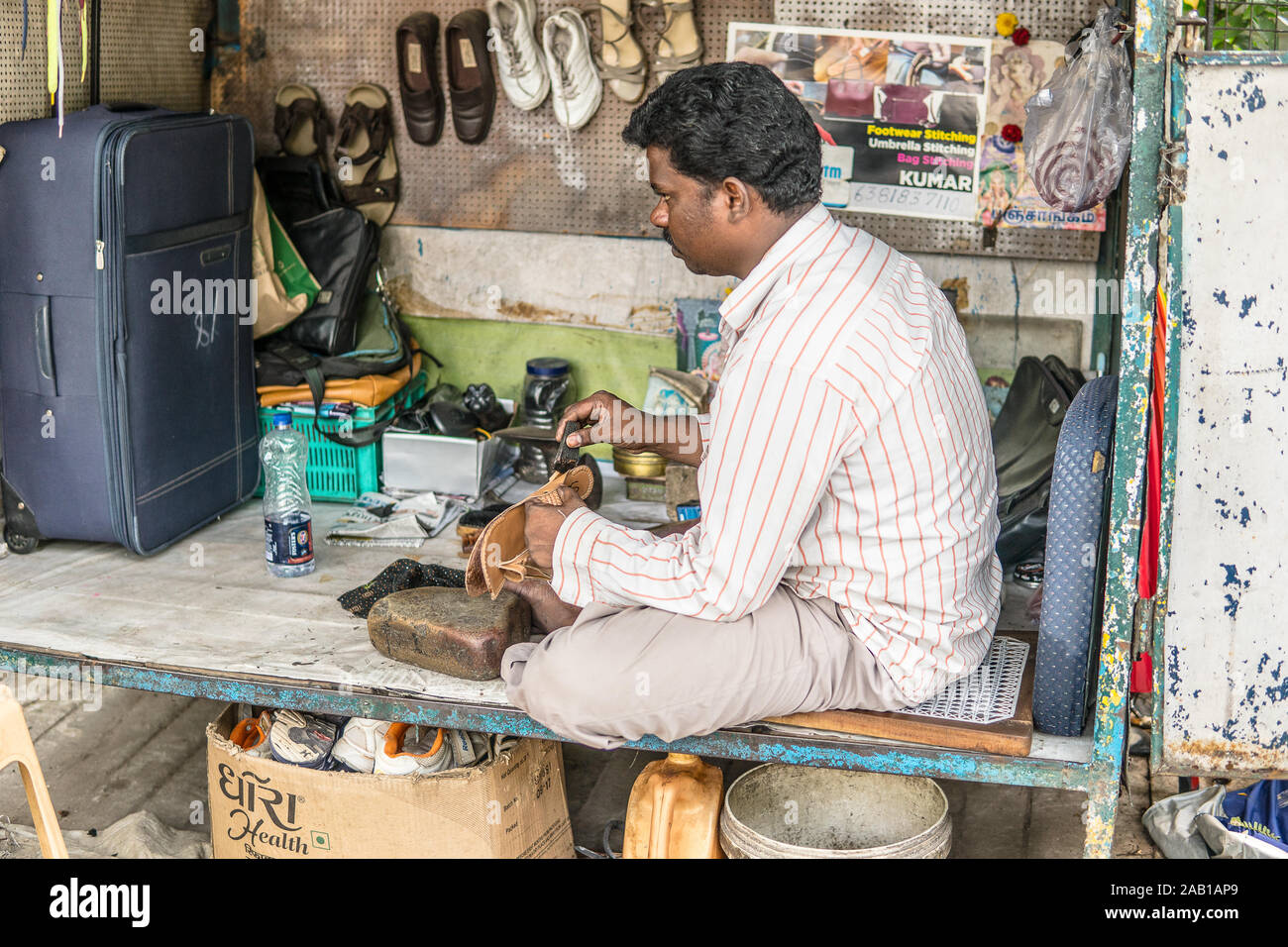 Indian Leather Bags High Resolution Stock Photography and Images - Alamy