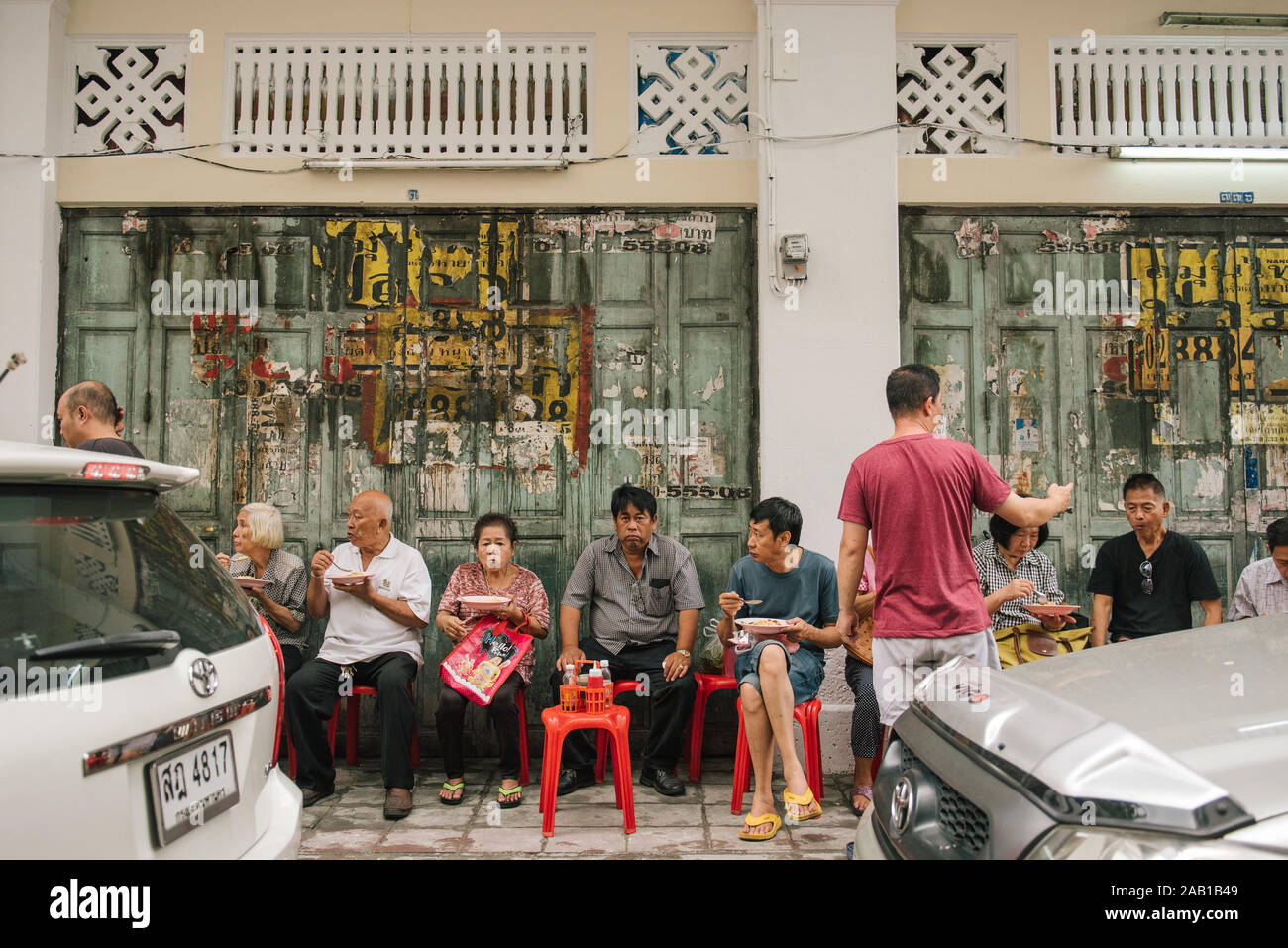 Jek Pui Curry, Chinatown, Bangkok, Thailand Stock Photo - Alamy