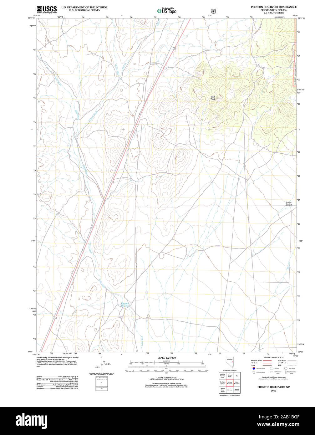 Preston map Cut Out Stock Images & Pictures - Alamy