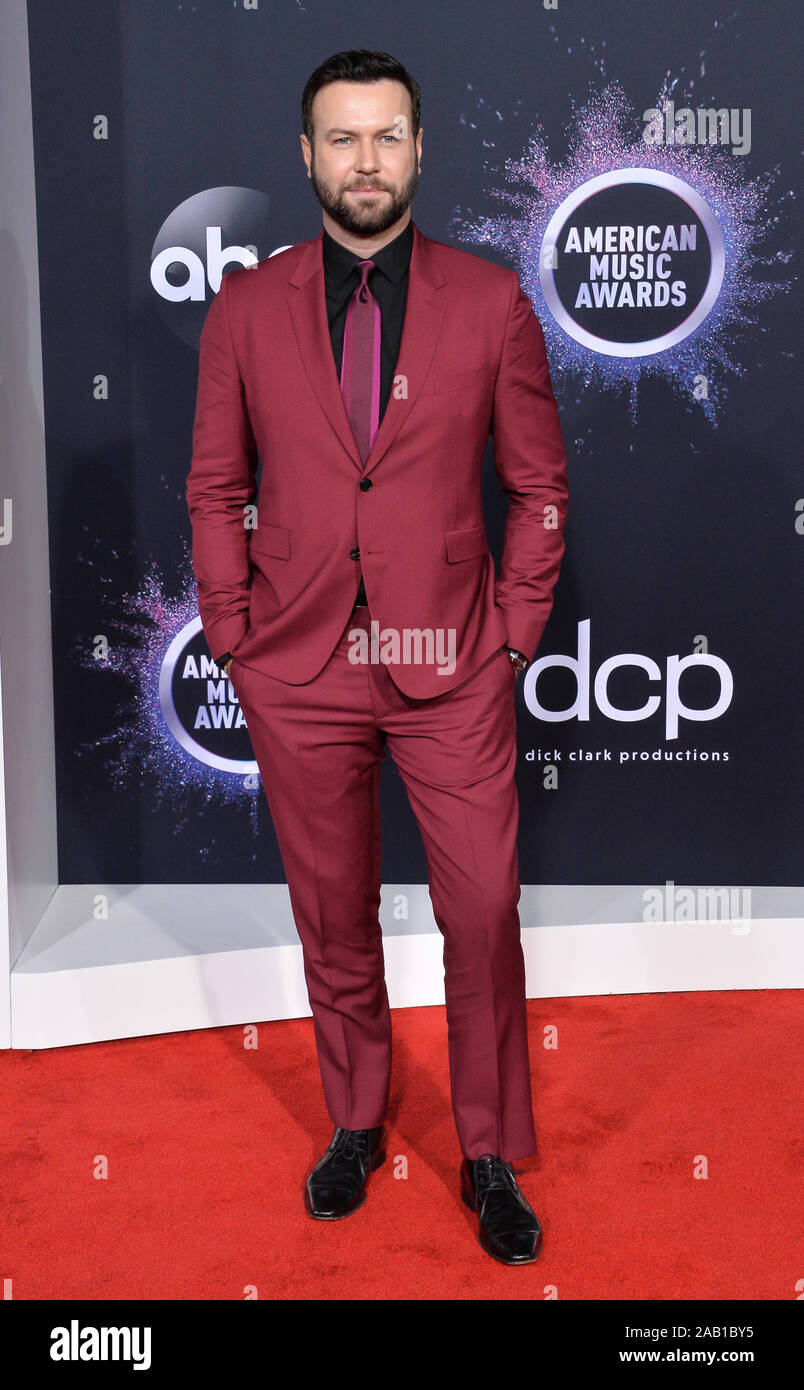 Los Angeles, United States. 24th Nov, 2019. Actor Taran Killam arrives ...