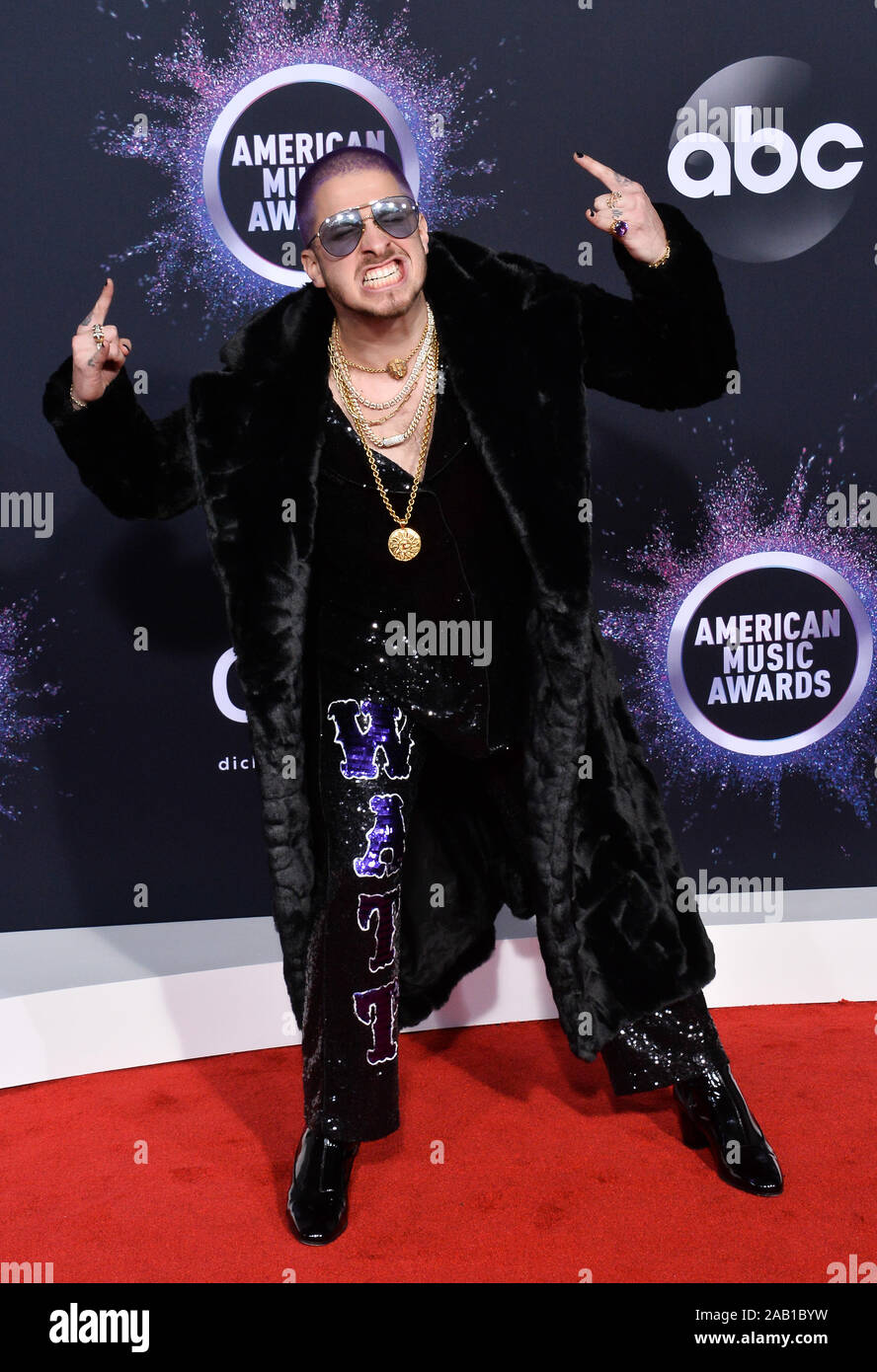 Los Angeles, United States. 24th Nov, 2019. Musician WATT arrives for ...