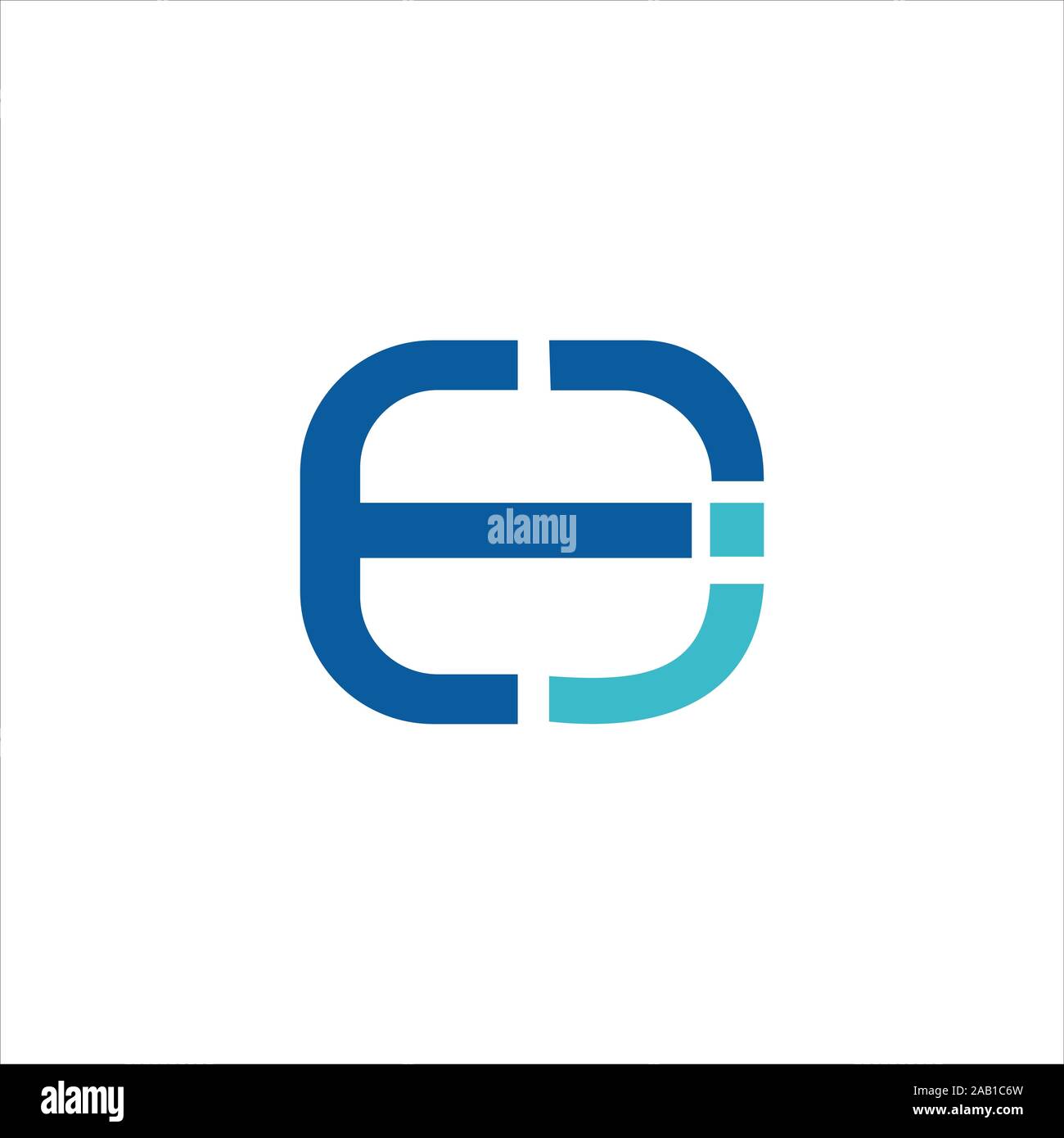 Initial letter ei or ie logo vector design templates Stock Vector Image ...