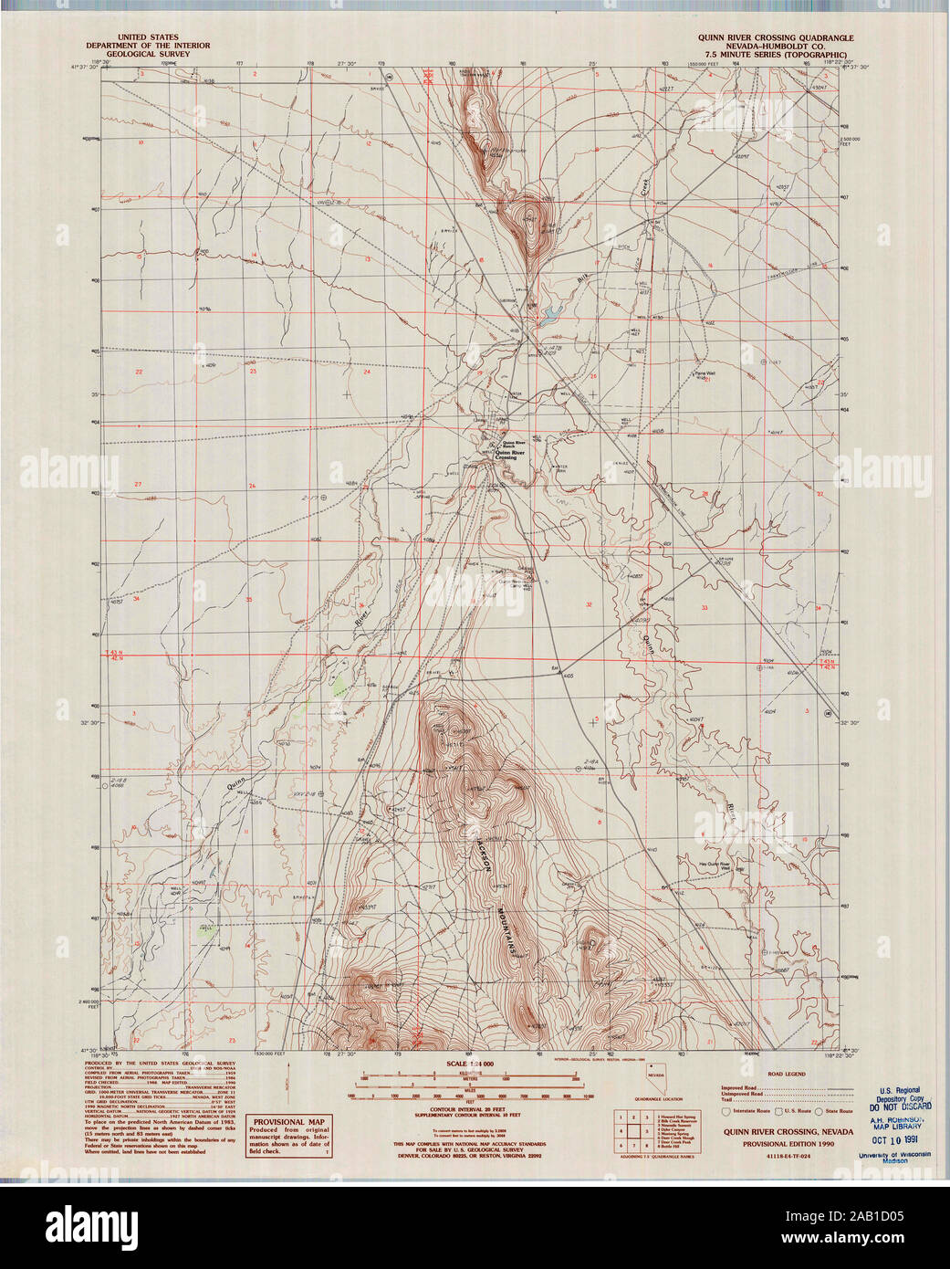 Quinn river crossing hi-res stock photography and images - Alamy