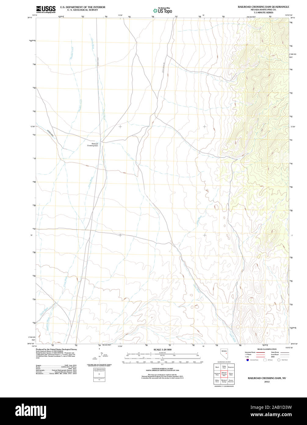 United states railroad map Cut Out Stock Images & Pictures - Alamy