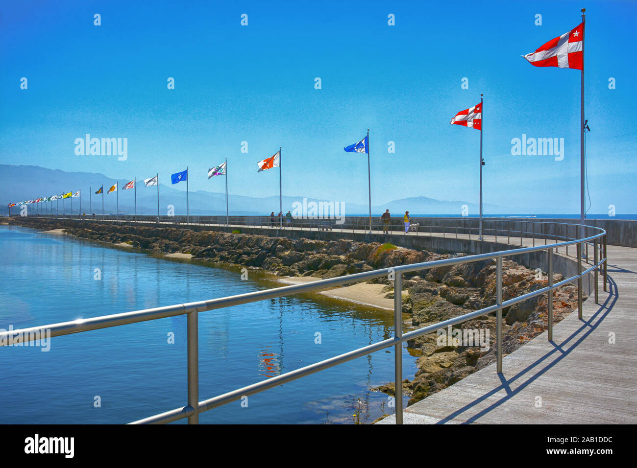 Santa barbara breakwater hi-res stock photography and images - Alamy