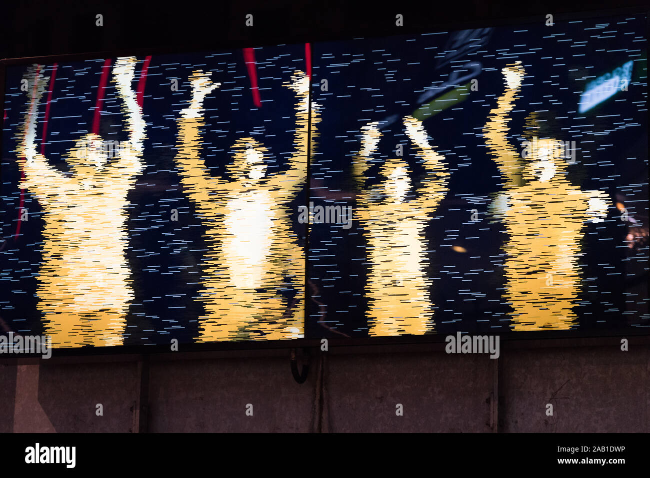 Wembley Park Royal Route underpass - Royal Wave interactive art ...