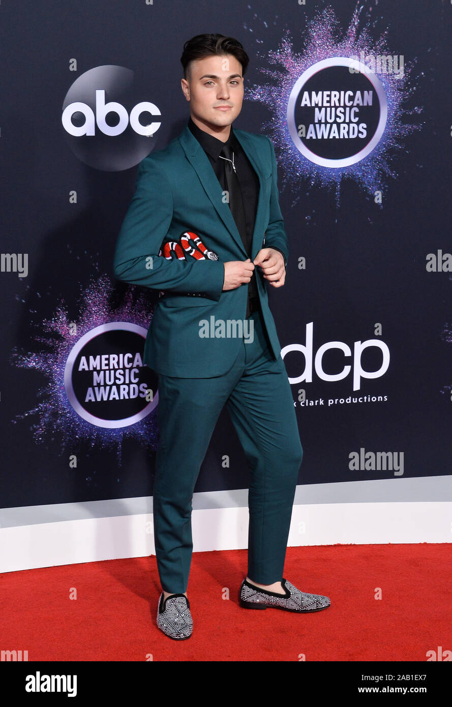 Los Angeles, United States. 24th Nov, 2019. Musical artist Nick ...
