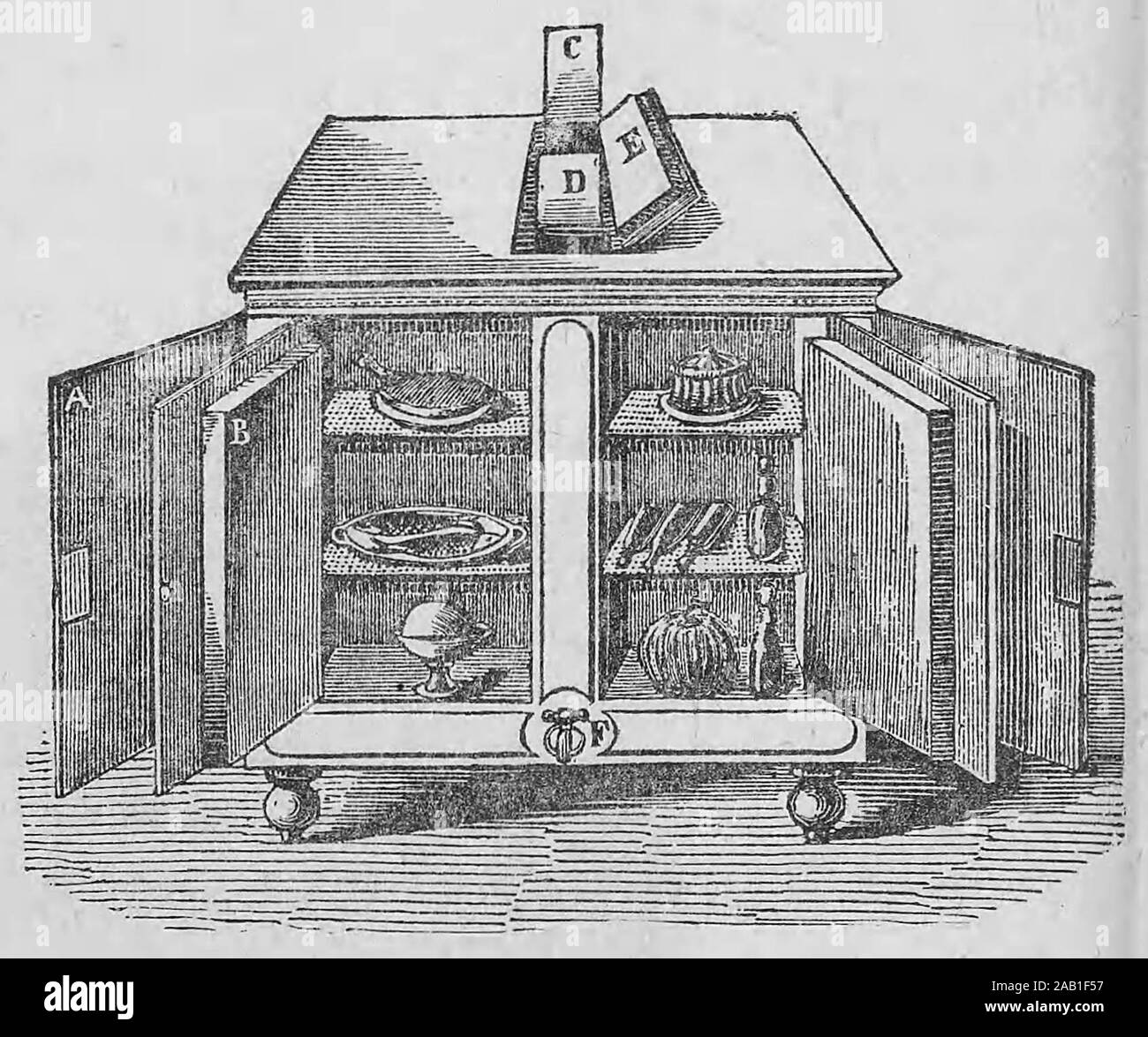 Antique icebox hi-res stock photography and images - Alamy