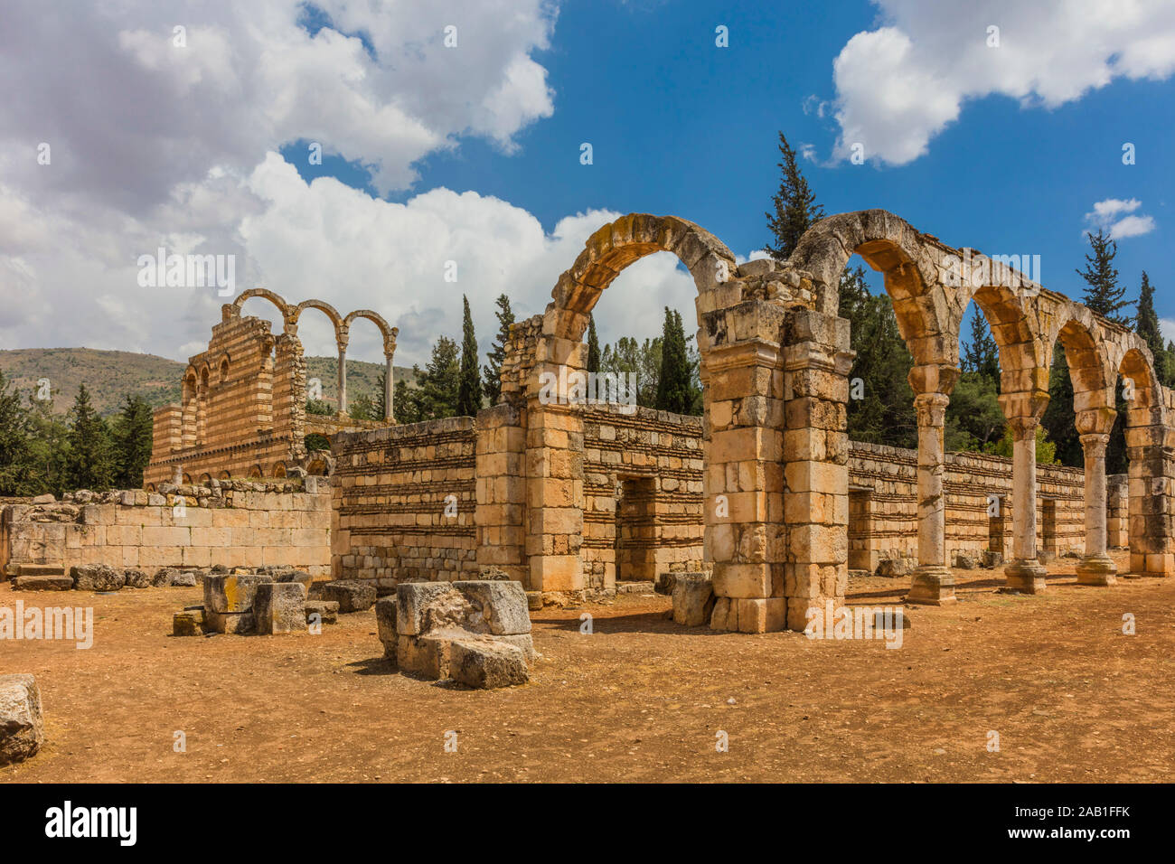 Anjar ruins hi-res stock photography and images - Alamy