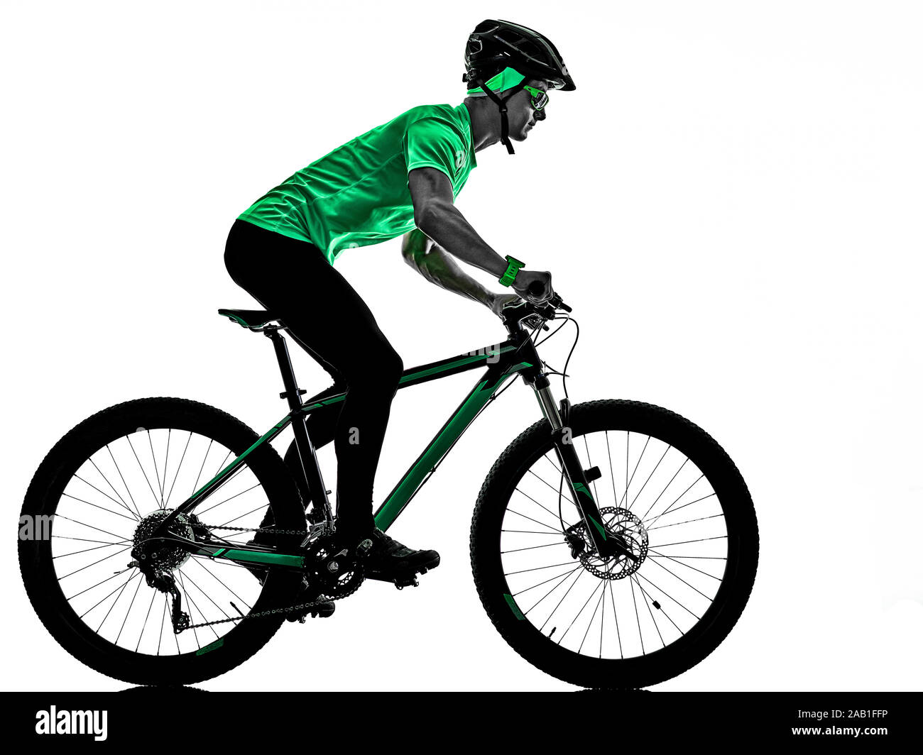 White Background Man On Bike Stock Photos & White Background Man On ...