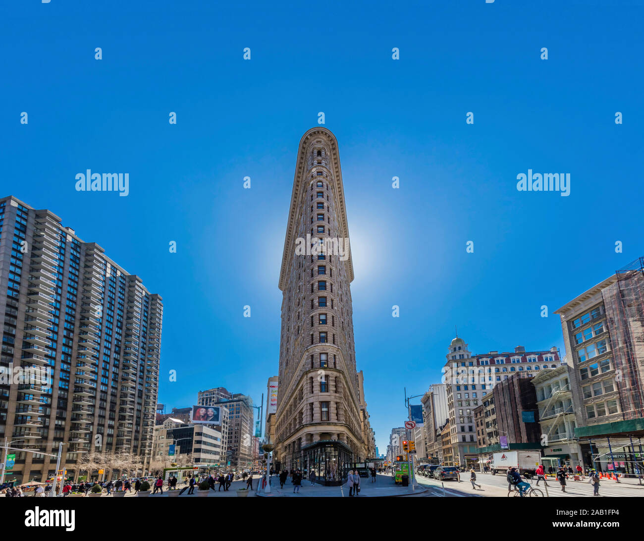 NEW YORK CITY- MARCH 26, 2018 : Flatiron Building one one the main one ...