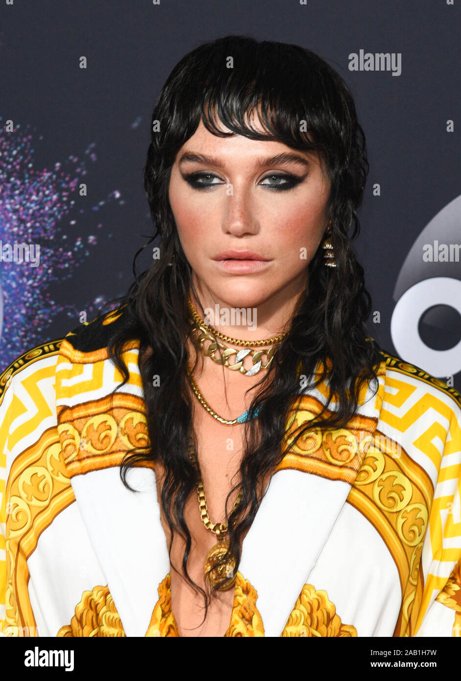 Los Angeles, Ca. 24th Nov, 2019. Kesha attends the 2019 American Music ...