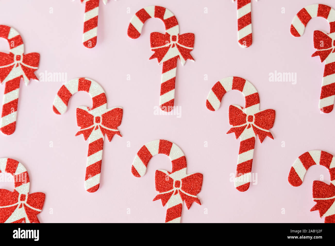 Christmas candy cane pattern Stock Photo - Alamy