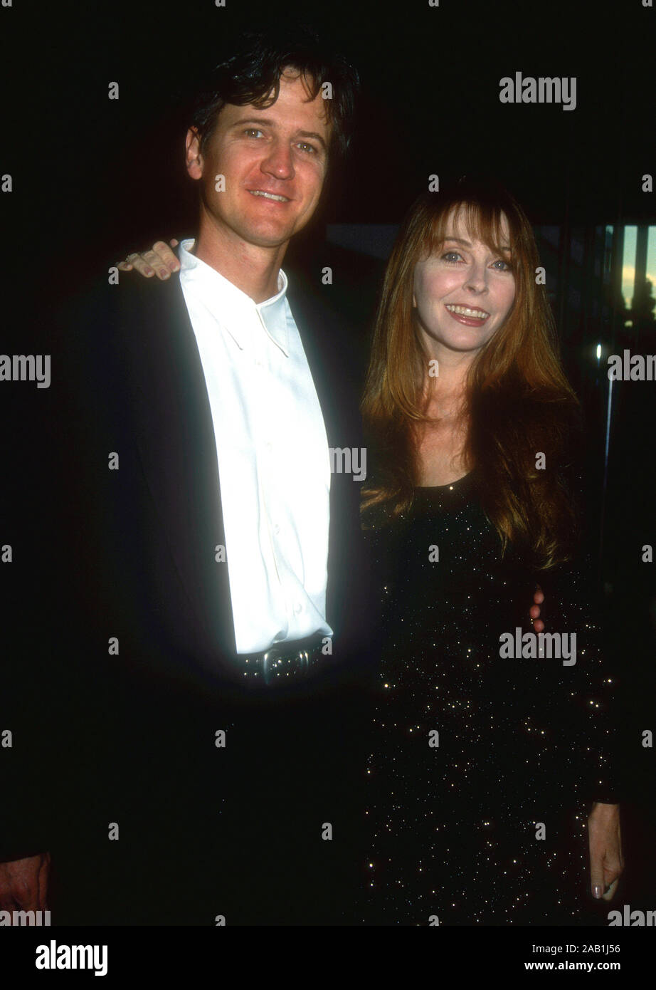 Beverly Hills, California, USA 12th March 1995 Mark Pierson and Actress ...