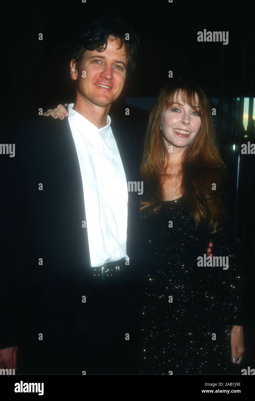 Beverly Hills, California, USA 12th March 1995 Mark Pierson and Actress ...