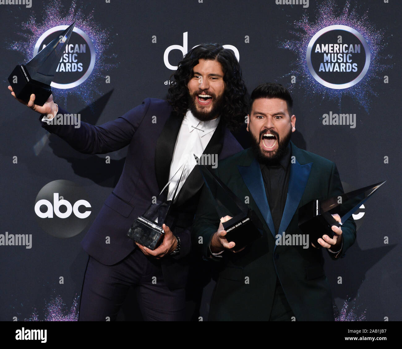Los Angeles, United States. 24th Nov, 2019. (L-R) Dan Smyers and Shay ...
