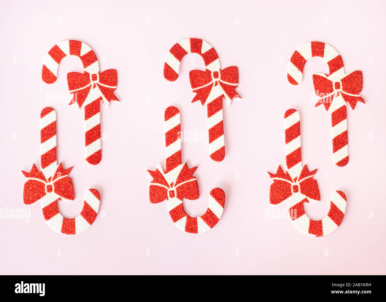 Christmas candy cane pattern Stock Photo - Alamy