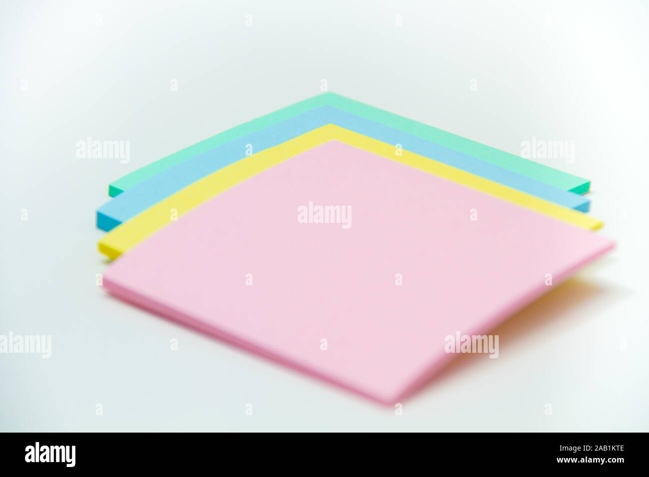 Photo of the Set of colored sticker Stock Photo - Alamy