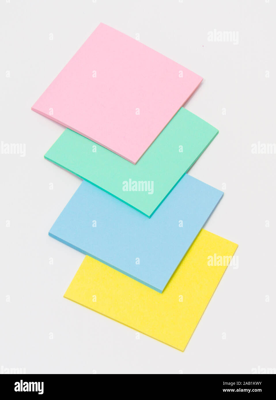 Photo of the Set of colored sticker Stock Photo - Alamy