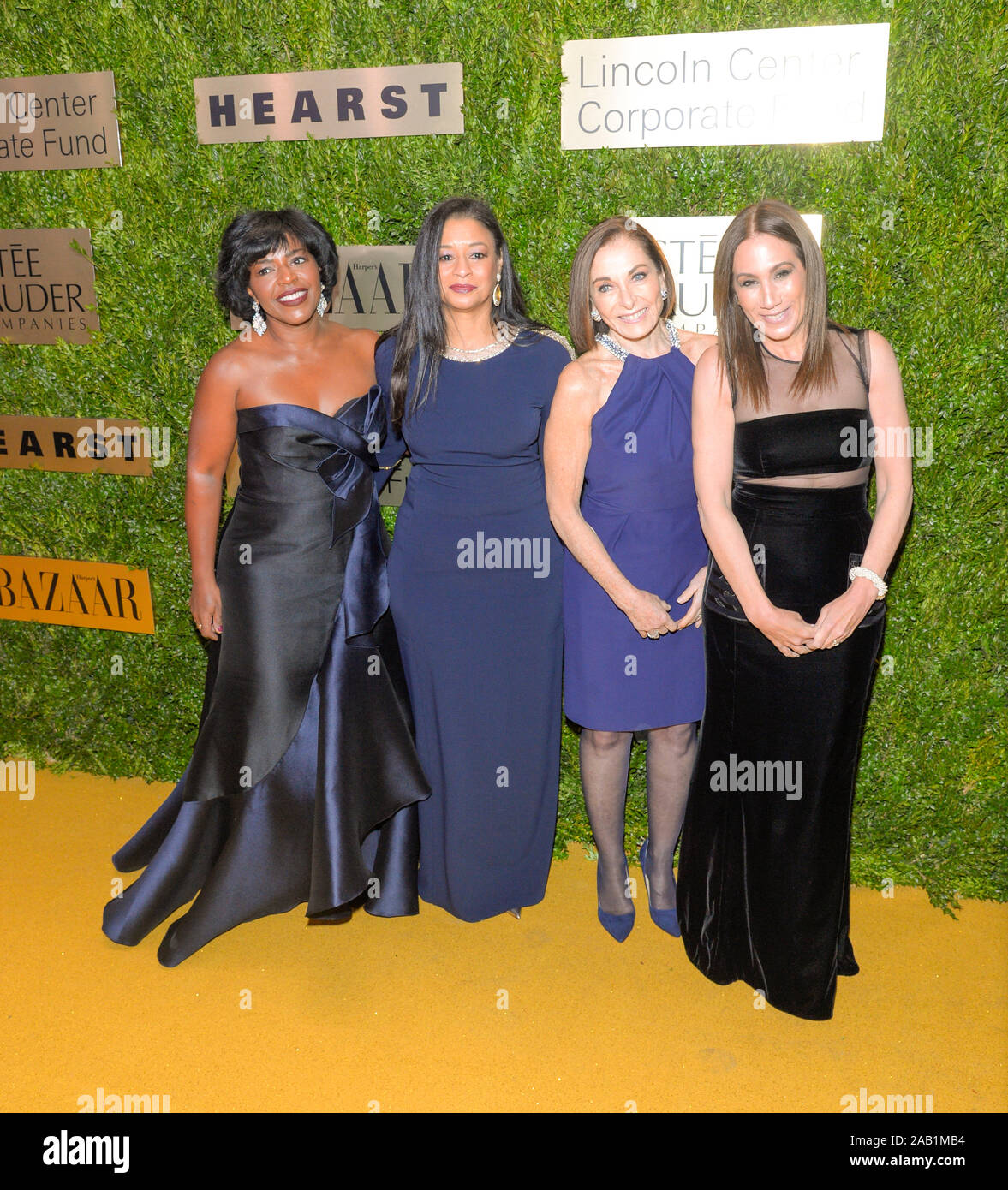 New York, NY - November 18, 2019: Deirdre Stanley, Tracey Travis, Sara ...