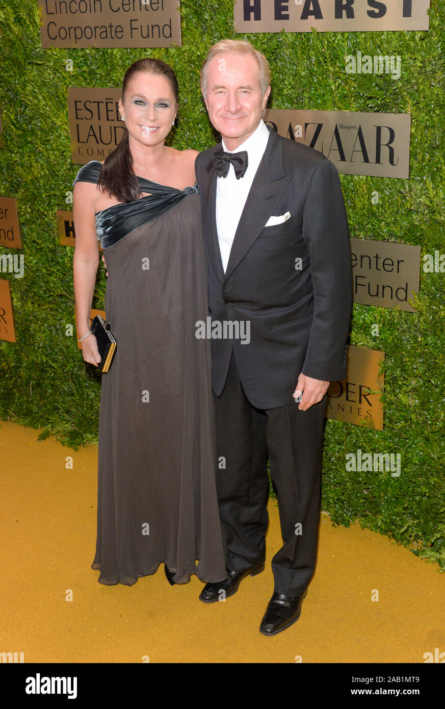 New York, NY - November 18, 2019: Mary Ann Freda and Fabrizio Freda ...