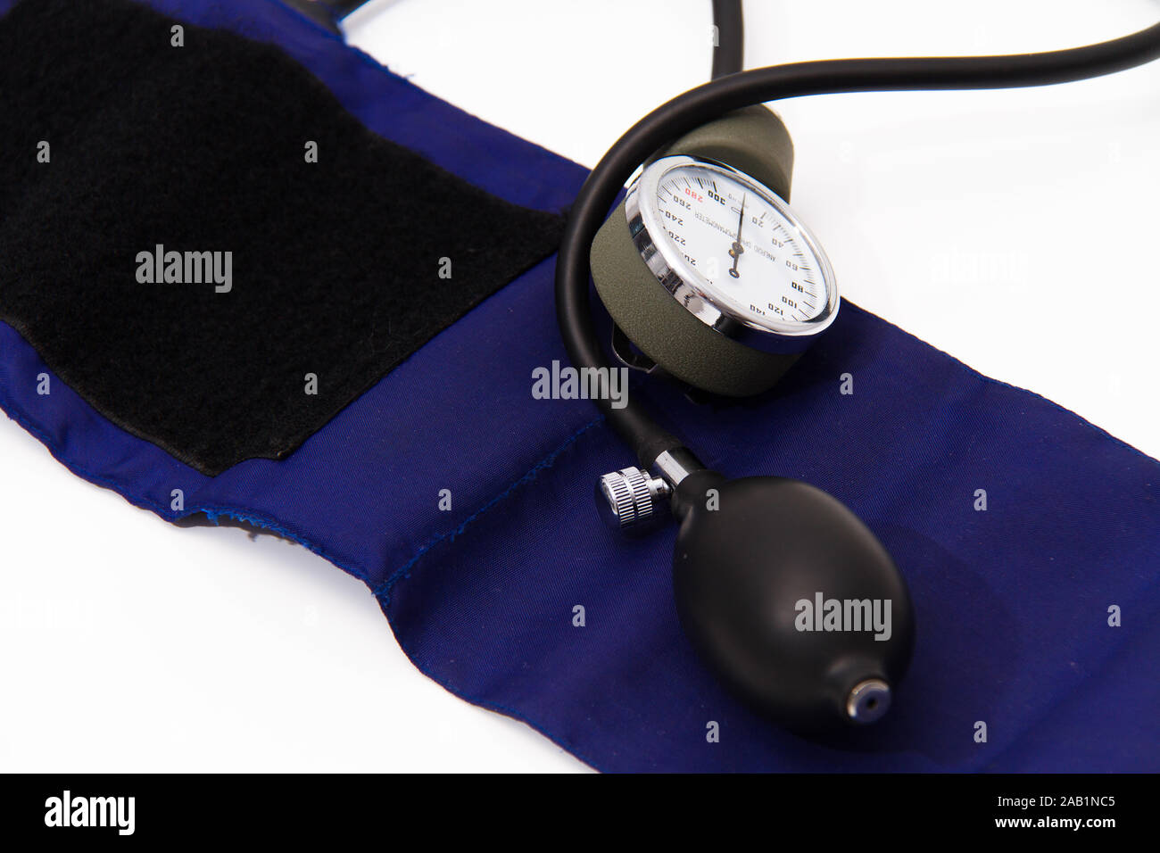 Blood pressure meter medical equipment Stock Photo - Alamy